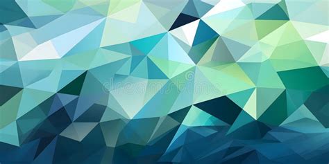 An Abstract Design With Overlapping Triangles In Shades O Generative Ai