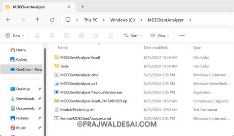 How To Run MDE Client Analyzer On Windows Prajwal Desai