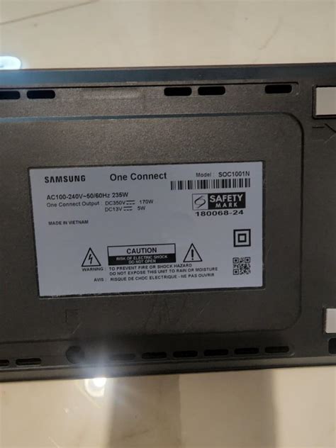 Samsung One Connect Box Tv Home Appliances Tv Entertainment Tv Parts Accessories On