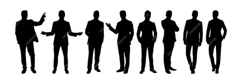 Premium Vector Vector People Man Silhouette