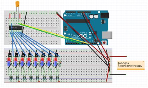 Advice On Power Management And Control For ~100 Leds General Guidance Arduino Forum