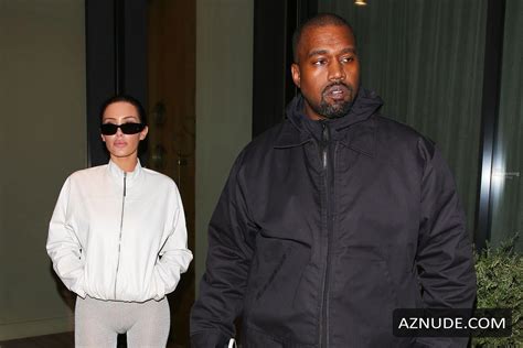 Kanye West And Bianca Censori Cause Commotion At Stella In West Hollywood Aznude