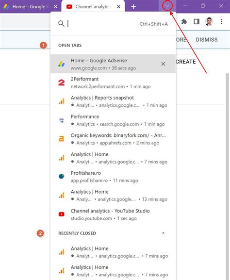 Using Too Many Tabs Quickly Search The Open Tabs List In All Browsers