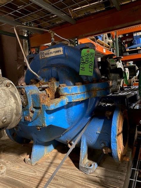 Goulds 3410 6x8 14 Cast Ironbronze Pump Hisco Pump