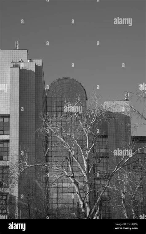 Brutalist Architecture In Black And White Brutalism Buildings Stock