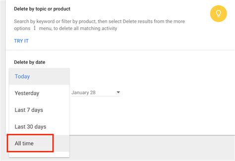 How To Delete Google Search History Accounts Data Guide