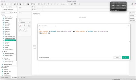 How To Build Year Over Year Calculations In Tableau XeoMatrix