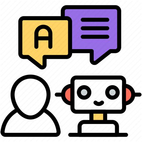 Bot Robot Chatting Artificial Intelligence Ai Chatbot Icon Download On Iconfinder