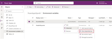 Dataverse Refreshed Look Of Solution Dependencies Rajeev Pentyala