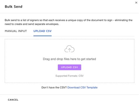 Docusign Bulk Send Step By Step Guide