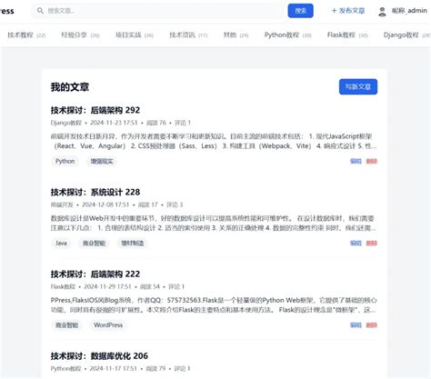 GitHub yandaozi PPress 一个基于Python的博客CMS系统采用Flask极致构建