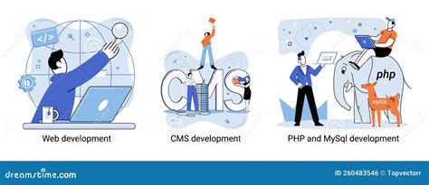 Website Architecture Concepts Web Development PHP MySQL CMS Interface Design Software