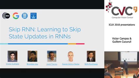 Skip Rnn Skipping State Updates In Recurrent Neural Networks Youtube