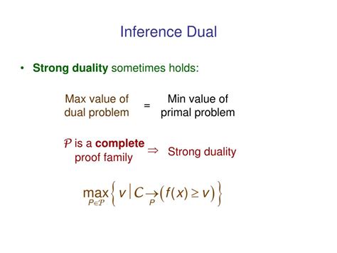 Ppt Duality In Optimization And Constraint Satisfaction Powerpoint Presentation Id480432