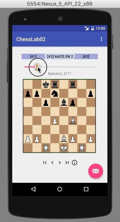 Chesslab02 Ejemplo Ejercicio Android Seekbar Navegacion V2 Youtube