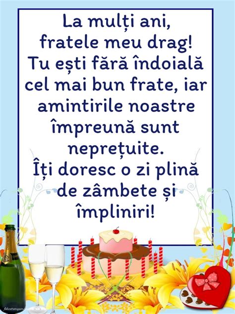 Imagini Cu La Multi Ani Fratele Meu Felicitaripersonalizate Com