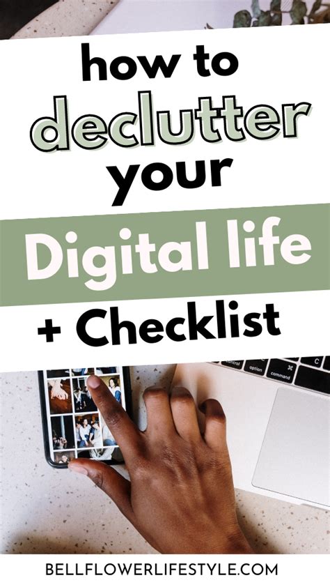 Easy Digital Declutter Checklist To Simplify Your Digital Life