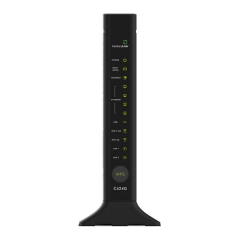 Adtran Centurylink C424g Quick Start Manual Pdf Download Manualslib
