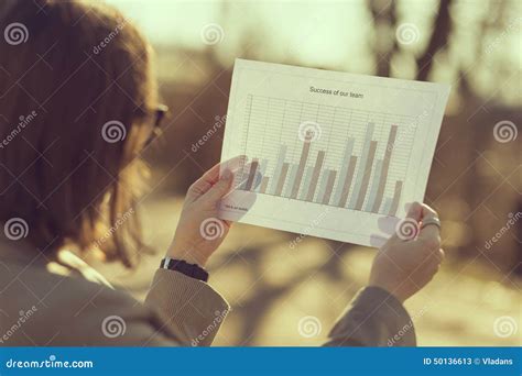 Analyzing Data Stock Image Image Of Brunette Adult 50136613