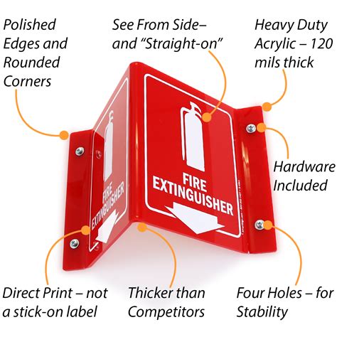 Fire Extinguisher Sign Printable Osha
