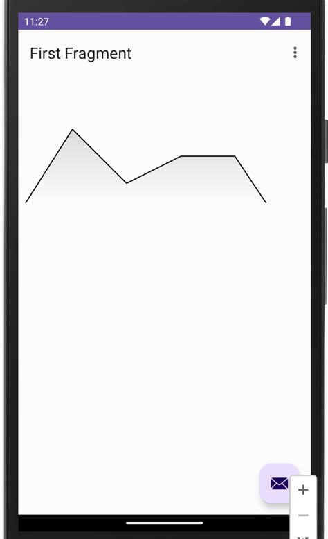 Android How To Draw Shadow Along With Path On Canvas Like Google Graphs Stack Overflow