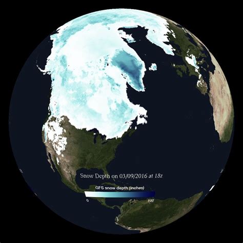 Gfs Forecast Model Precipitation Real Time Science On A Sphere