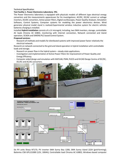 Pdf Technical Specification Test Facility 1 Power Electronics Infrastructureder