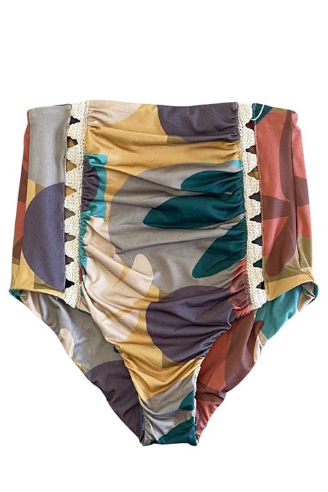 Posh Pua Leihiwa Bottom In Satellite Floral Last One Society Bikini