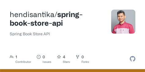 GitHub Hendisantika Spring Book Store Api Spring Book Store API