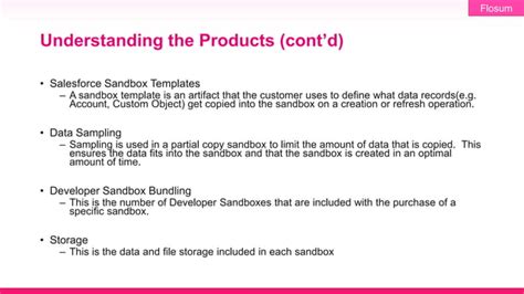 The Definitive Guide To Salesforce Sandbox Flosum Ppt