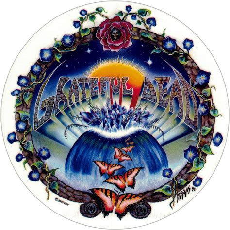 Grateful Dead Butterflies Window Sticker Decal Peace Resource Project