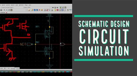 Schematic Design In Pyxis Mentor Graphics Cmos Inverter Youtube
