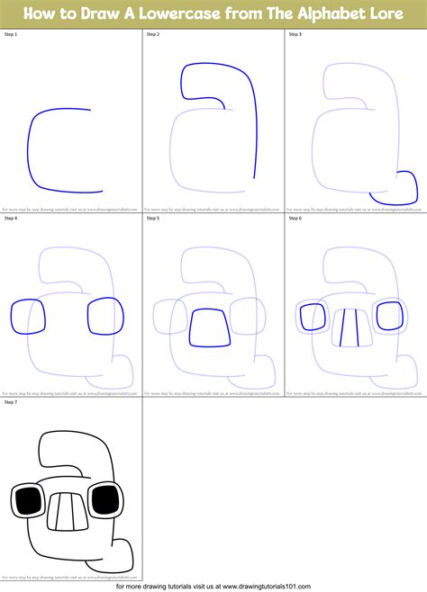 How To Draw Alphabet Lore Letter O Cute Easy Step By Step Drawing Tutorial – Themeroute