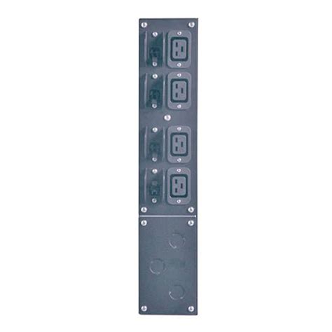 apc service bypass panel mbb hardwire input 4 iec 320 c19 output