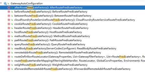 Spring Cloud Gateway 断言predicates与过滤器filtersgateway Predicates Csdn博客