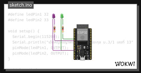 Lab1 Wokwi Esp32 Stm32 Arduino Simulator