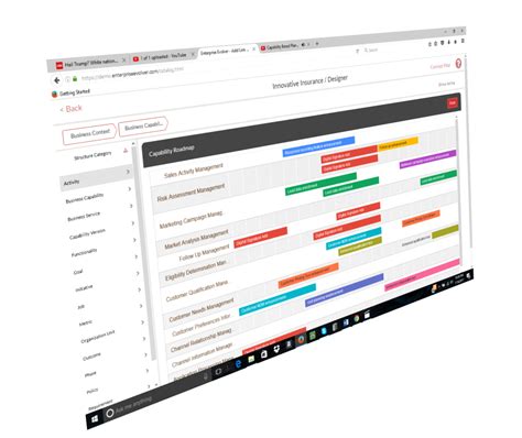 Capability Roadmap Enterprise Evolver An App To Map The Whole Enterprise