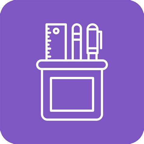 Box Line Round Corner Background Icons 14812321 Vector Art At Vecteezy