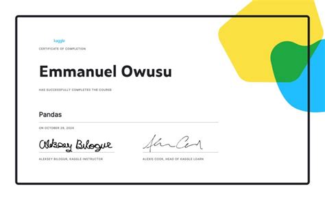 Emmanuel Owusu On Linkedin Datascience Pandas Kaggle Learning