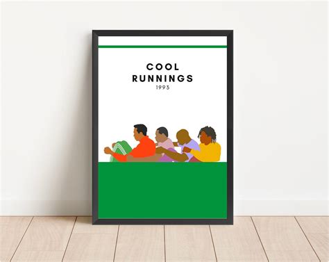 Cool Runnings Movie Film Art Decor Poster Movie Art Film Etsy Uk