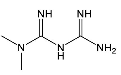 Chemical Structure Of Metformin Download Scientific Diagram