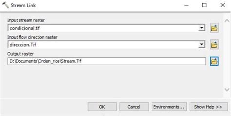 water network and river order in arcmap gis tuto