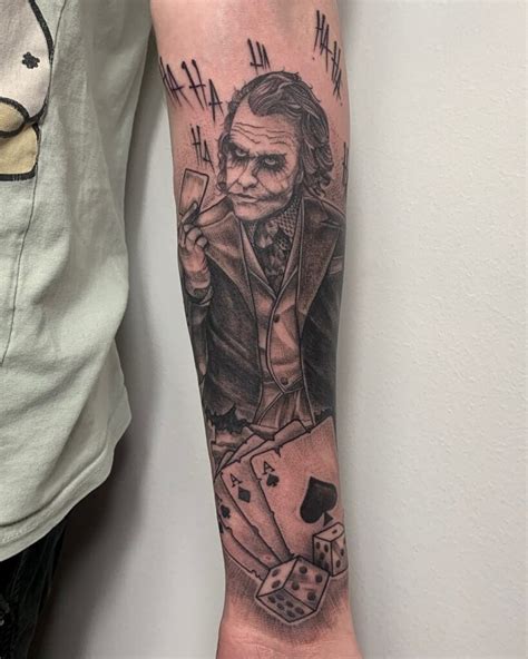 Joker Card Tattoo Sleeve