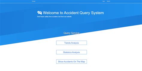 GitHub Zezhou Zhang Accident Query System Version