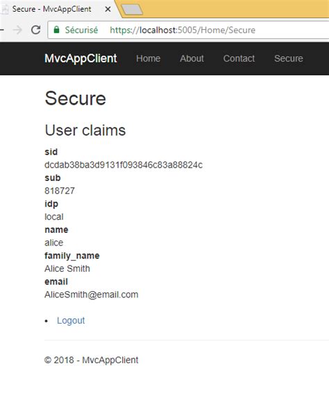 Identityserver4 Apprendre Comment Authentifier Lutilisateur Via Notre Propre Service Daccès