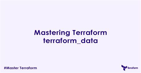 Mastering Terraform Terraformdata Ckdbtech