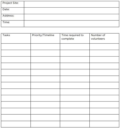 Free Project Management Task List Template Task List List Template Project Management Templates