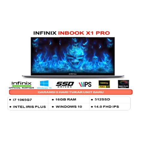 Jual Infinix Inbook X Pro I Red Shopee Indonesia