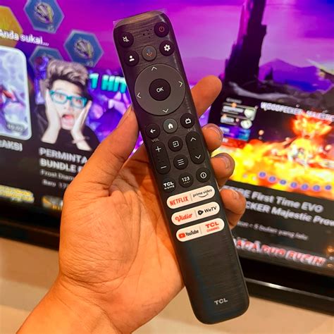 Latest Tcl Tv Remote Model Rc813 Tcl New Original Android Smart Tv Remote Shopee Malaysia