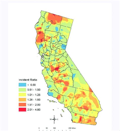 B Ir Defined Using Adaptive Kernel Smoothing Of Census Block Group Data Download Scientific